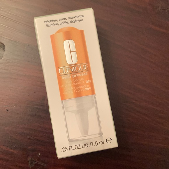 Clinique | Skincare | Nwt Clinique Fresh Pressed Vitamin C Booster ...